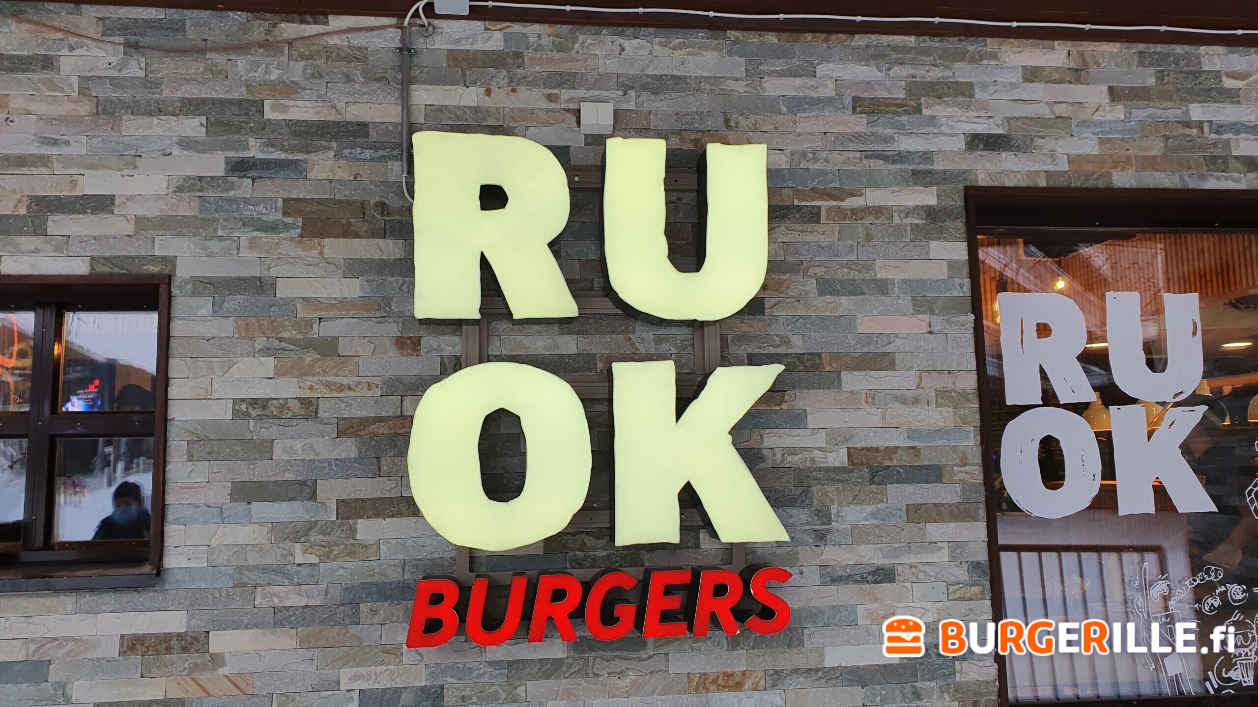 Cheese BRGR, RUOK Burger, Ruka, Kuusamo - Burgerille.fi